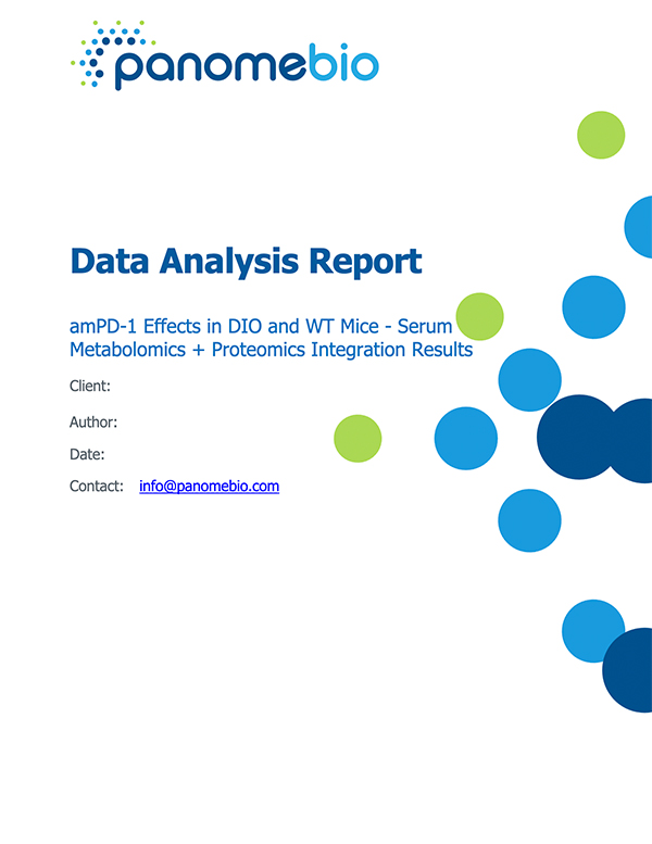 Multi-Omic Data Analysis Report of DIO Mice | Panome Bio